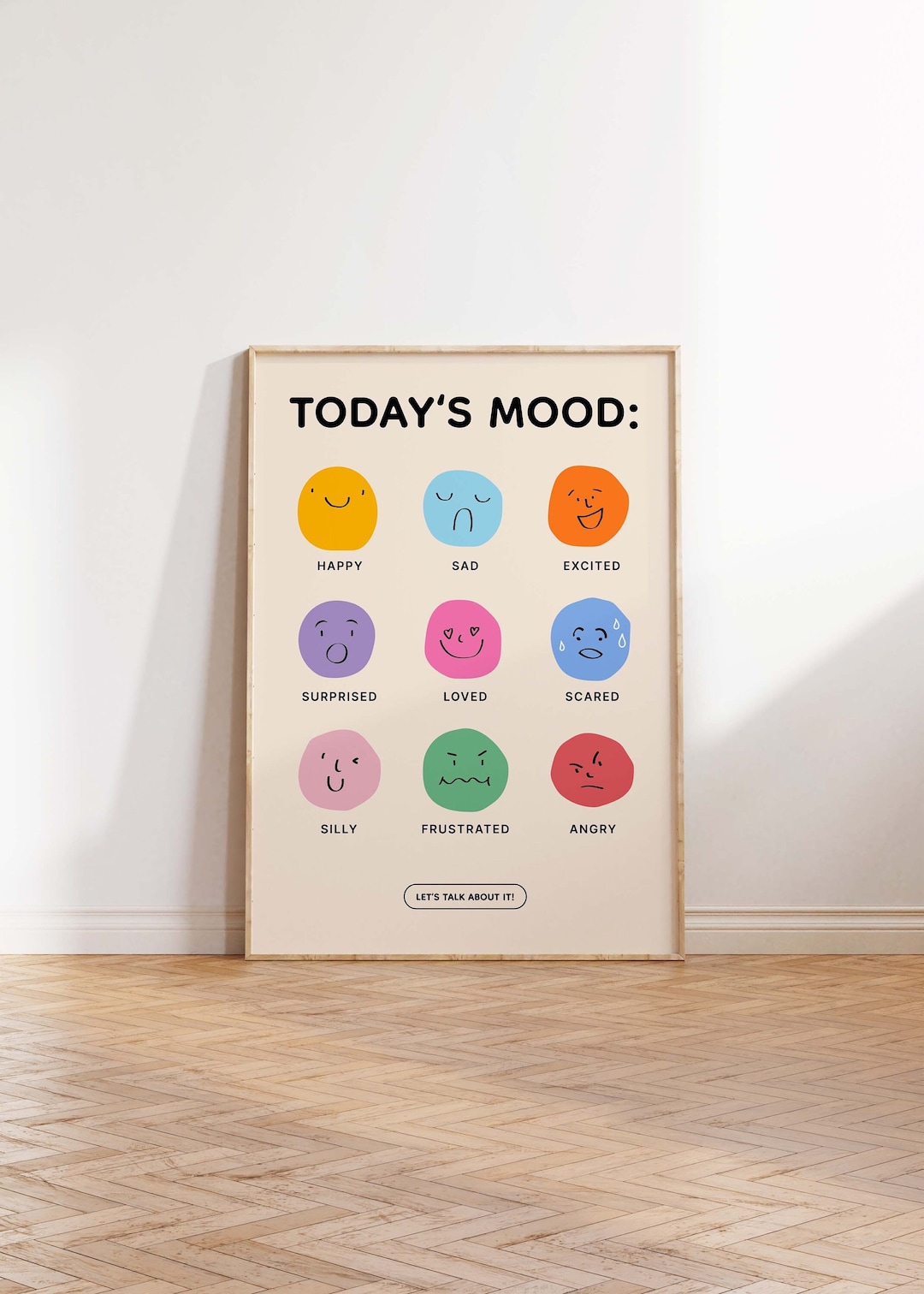 Mood Chart Emotions Chart Feelings Chart Feelings Thermometer Mood ...
