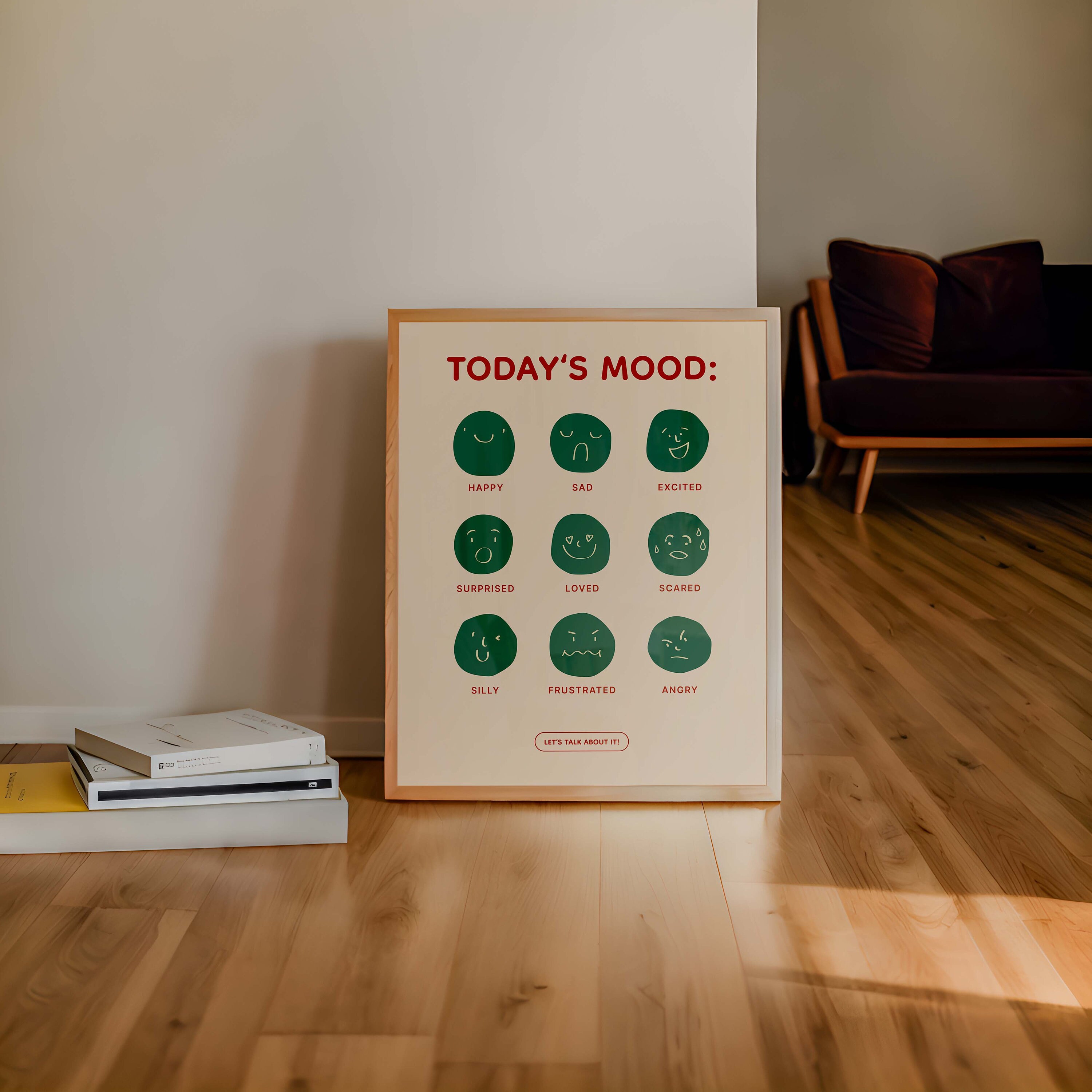 Mood Chart Emotions Chart Feelings Chart Feelings Thermometer Mood ...