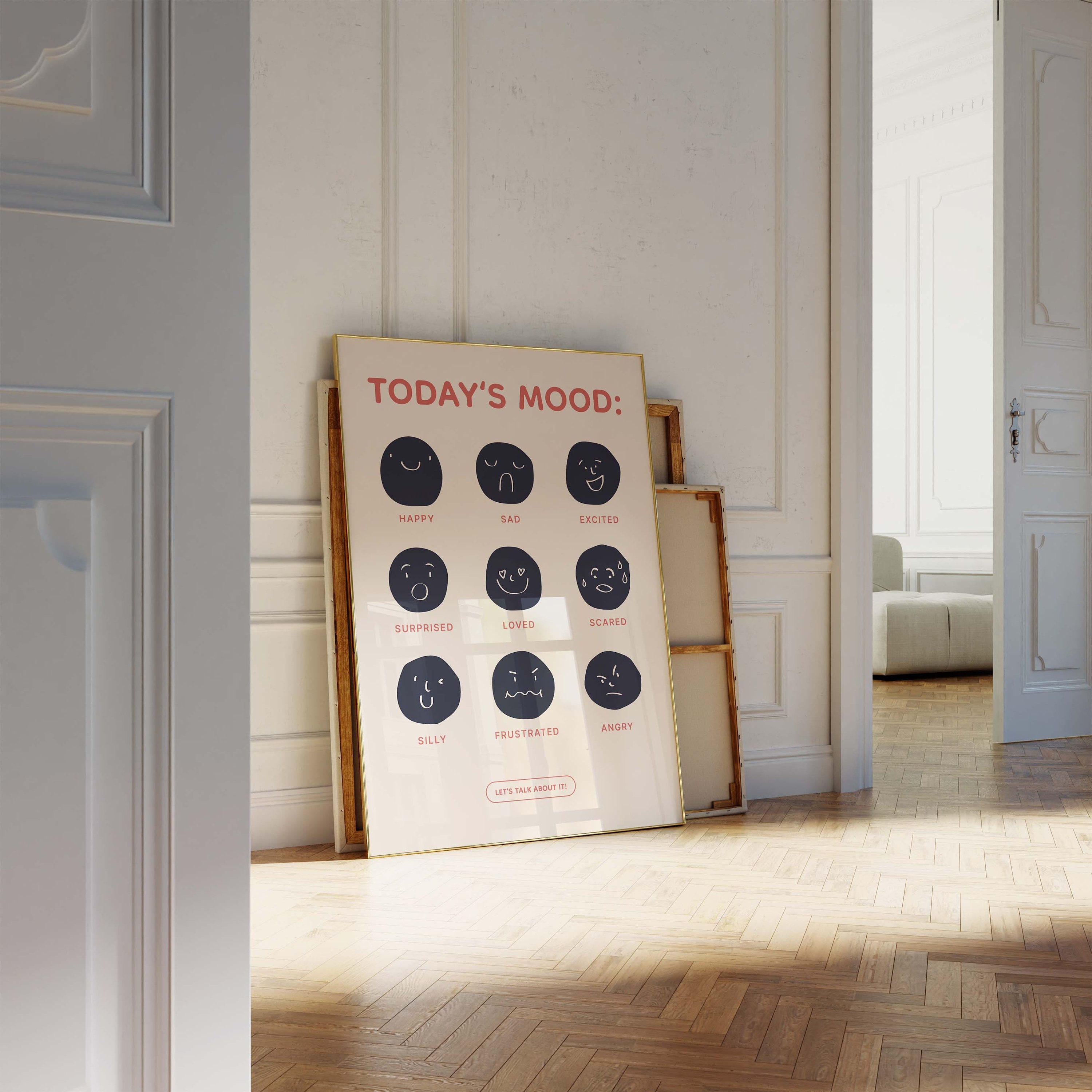 Mood Chart Emotions Chart Feelings Chart Feelings Thermometer Mood ...