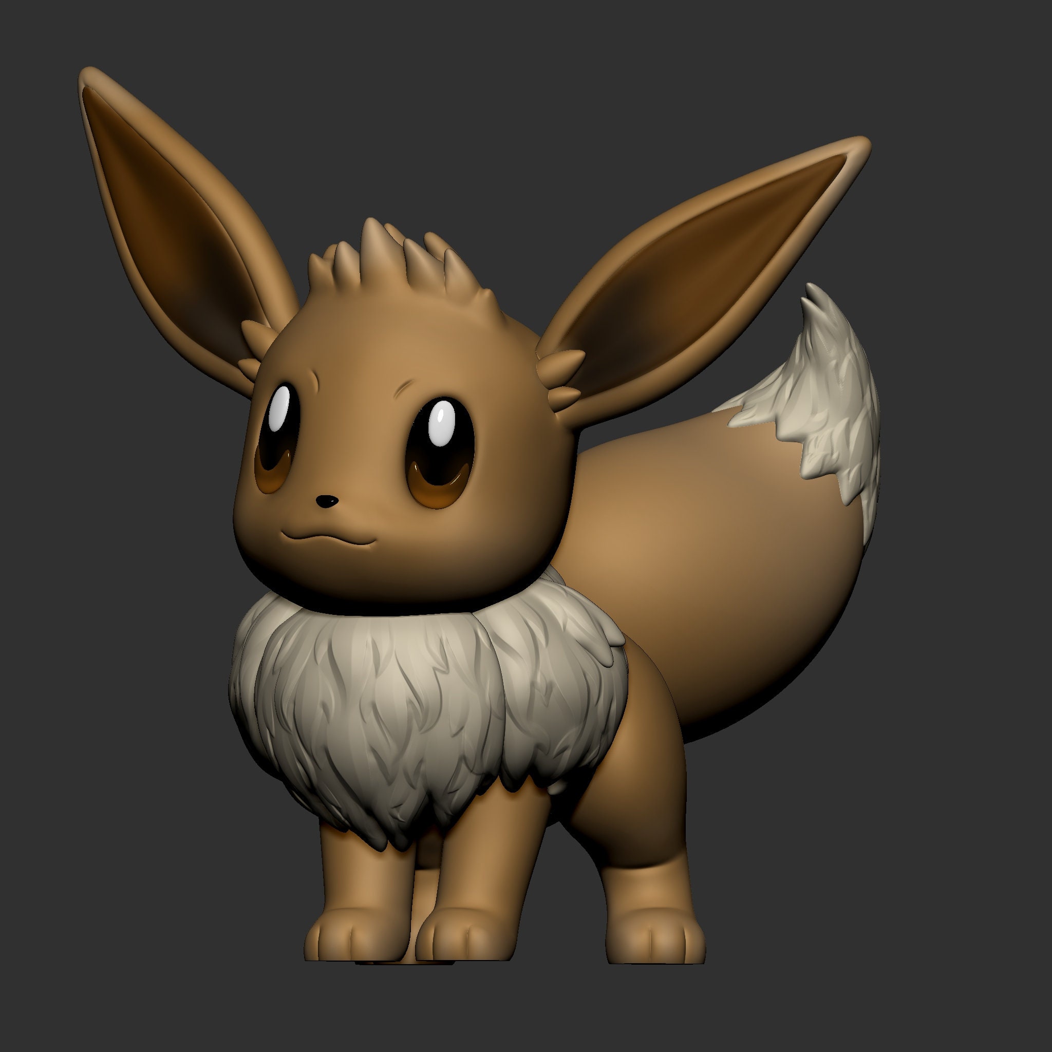 Eeveelutions Pokemon Figure Resin 3D Print Unpainted Flareon, Jolteon ...