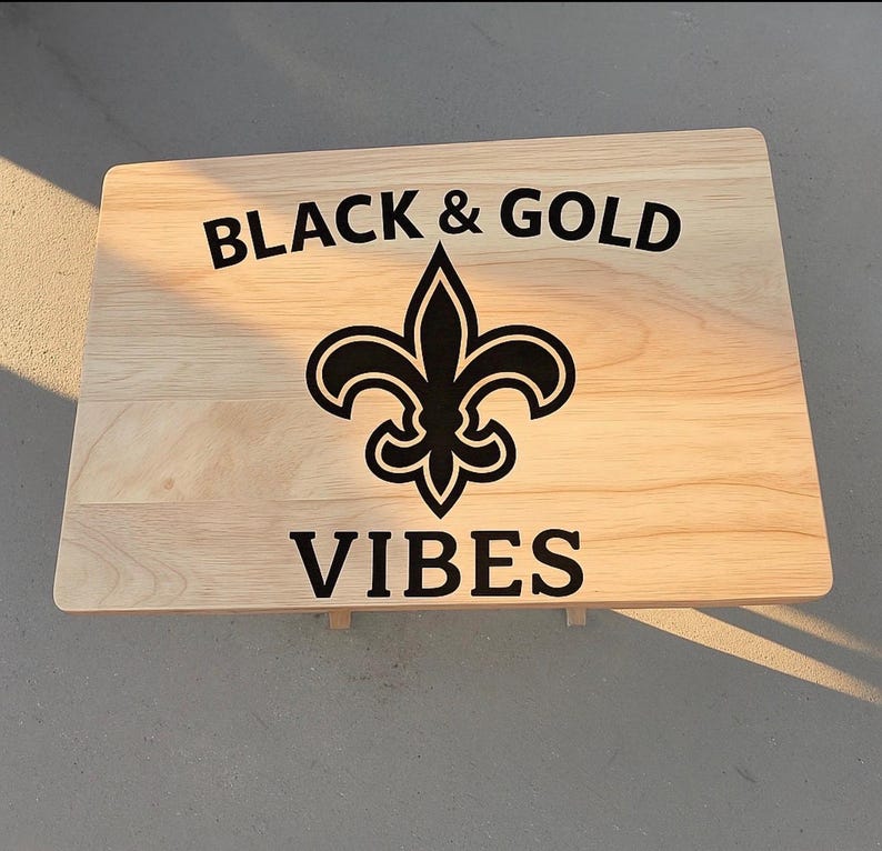 Customized Team TV Trays, Any Design, Custom Food Tray, Engraved Wood ...