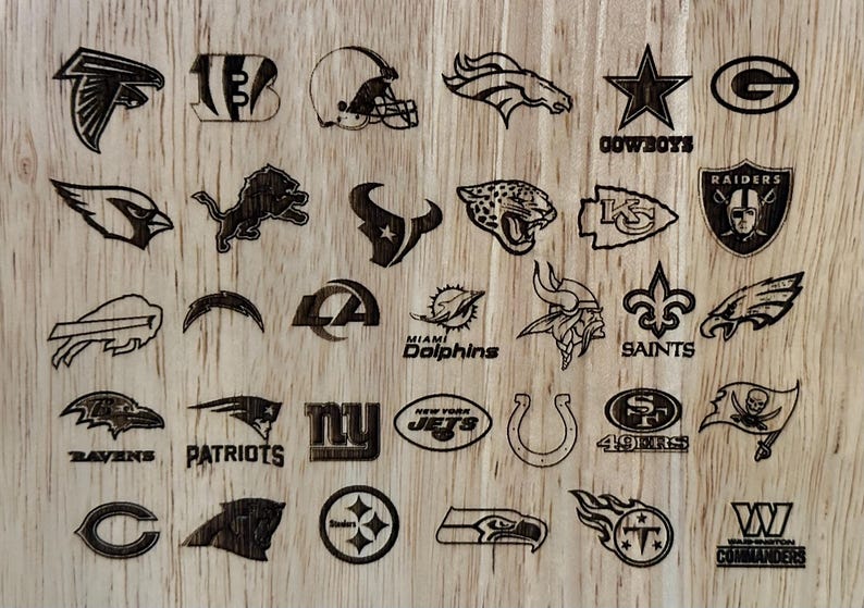 Customized Team TV Trays, Any Design, Custom Food Tray, Engraved Wood ...