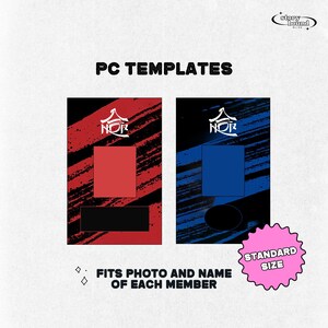 Stray Kids Hop Photocard Sticker Template, Kpop Merch, Unique SKZ ...