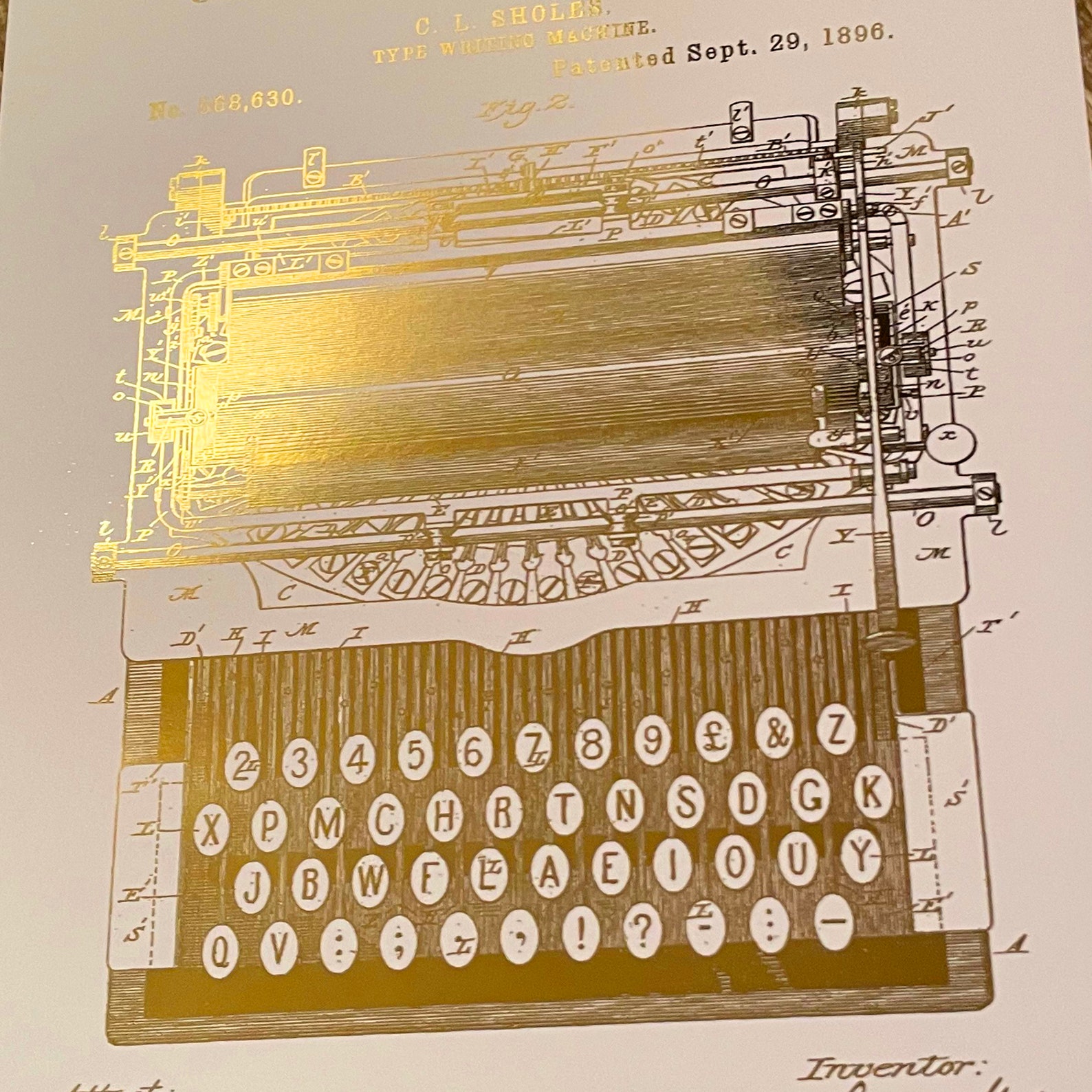 IF by Rudyard Kipling Poem Wall Decor Gold Print Poem Art Saying Art ...