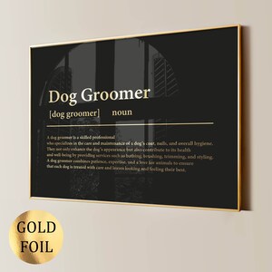 Set 8 Groomer Art Dog Grooming Posters Grooming Salon Wall Decor Pet ...