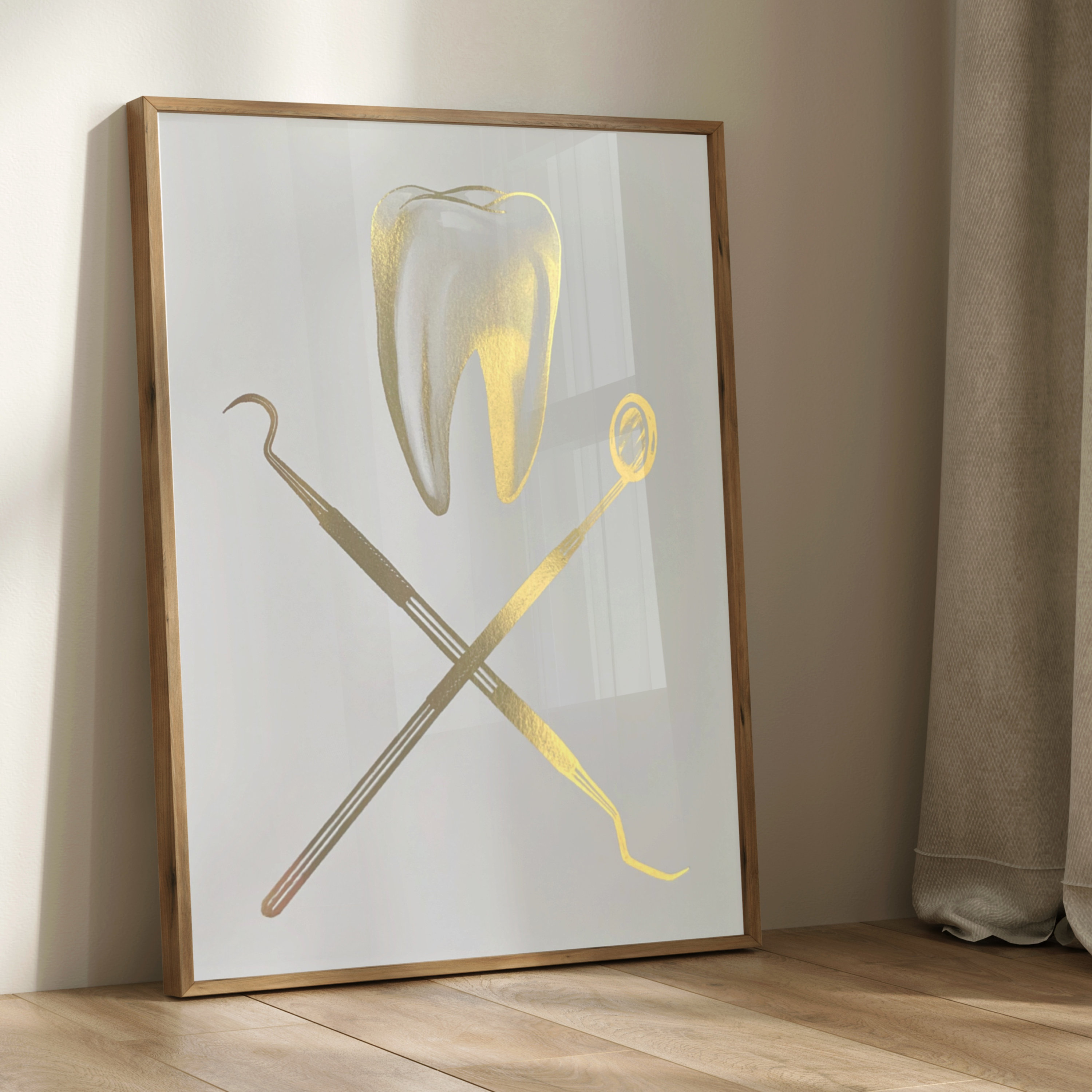 Dental Art Dentist Gift Tooth Anatomy Art Dentistry Art Dentist ...
