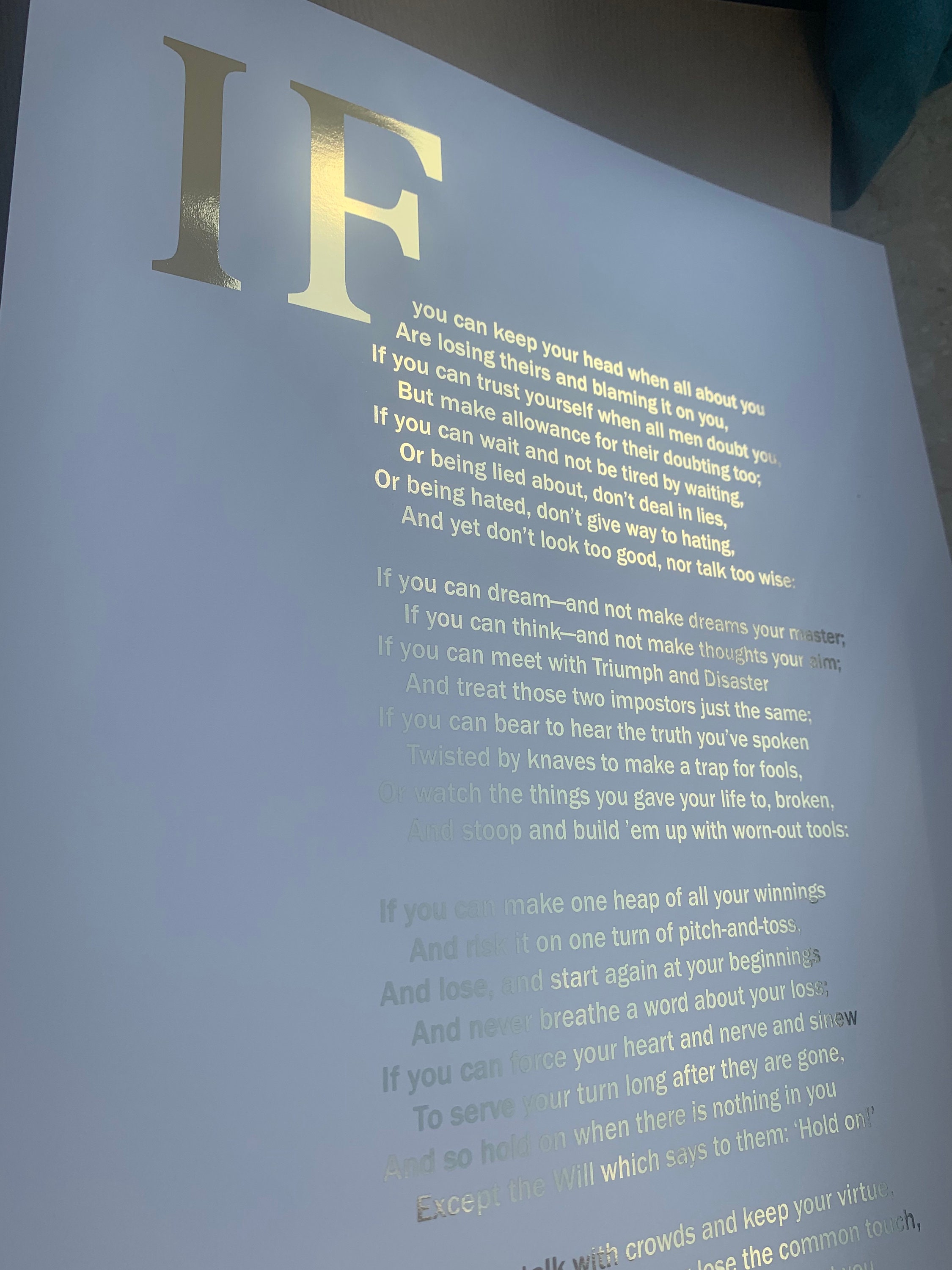 Invictus by William Ernest Henley Poem Art Famous Literature Poster ...