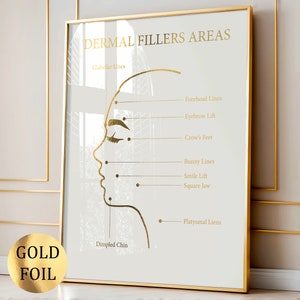 6 Botox Injection Posters Beauty Treatment Art Dermal Filler Poster ...