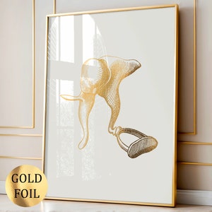 3 Inner Ear Anatomy Art Audiology Poster Medical Art Cochlea Print ...