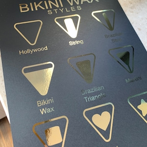 3 Wax Room Decor, Waxing Poster, Beauty Salon Art, Intimate Waxing ...