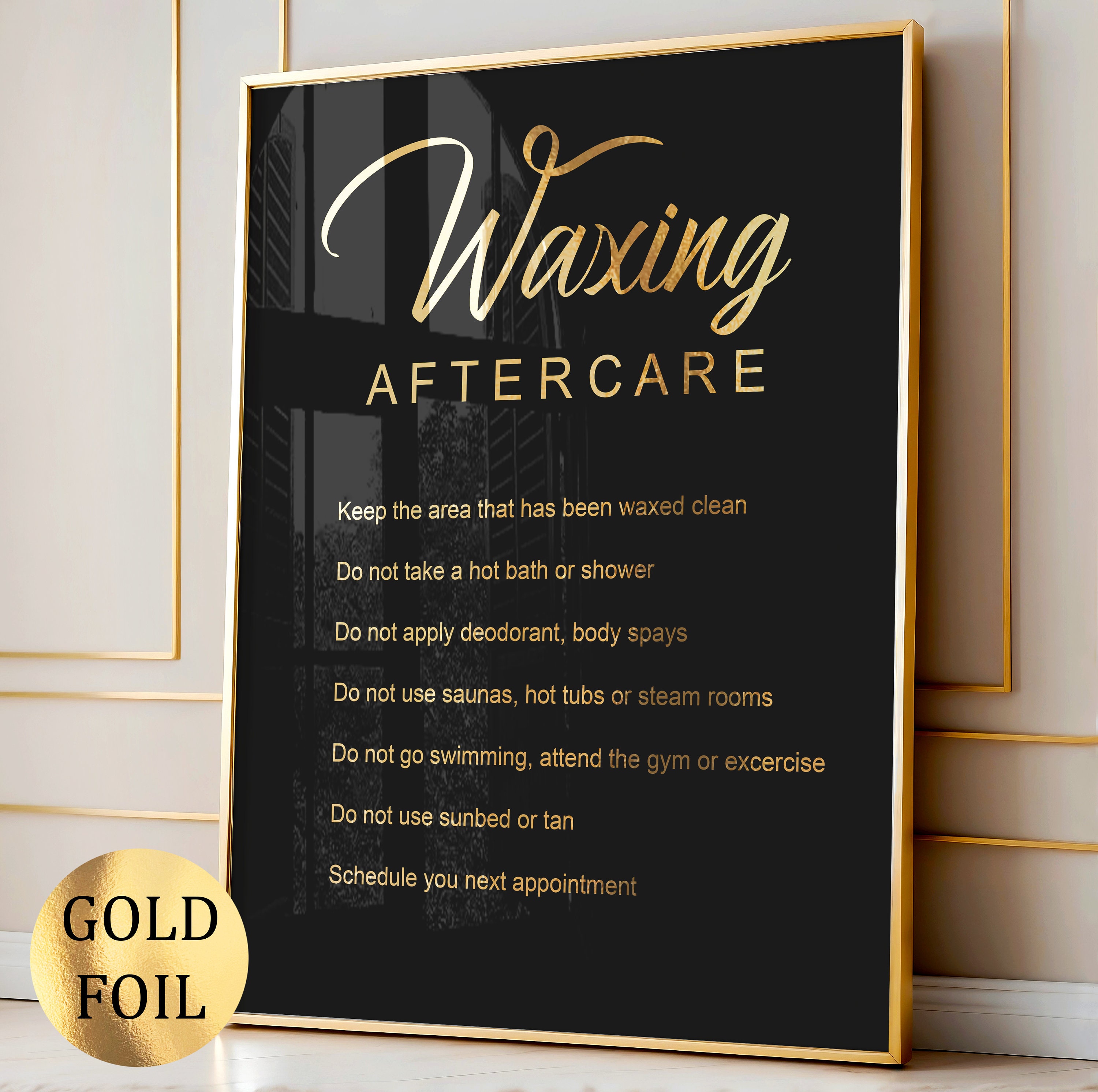 3 Wax Room Decor, Waxing Poster, Beauty Salon Art, Intimate Waxing ...