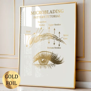 6 Microblading Eyebrows Art Permanent Makeup Eyebrow Microshading ...