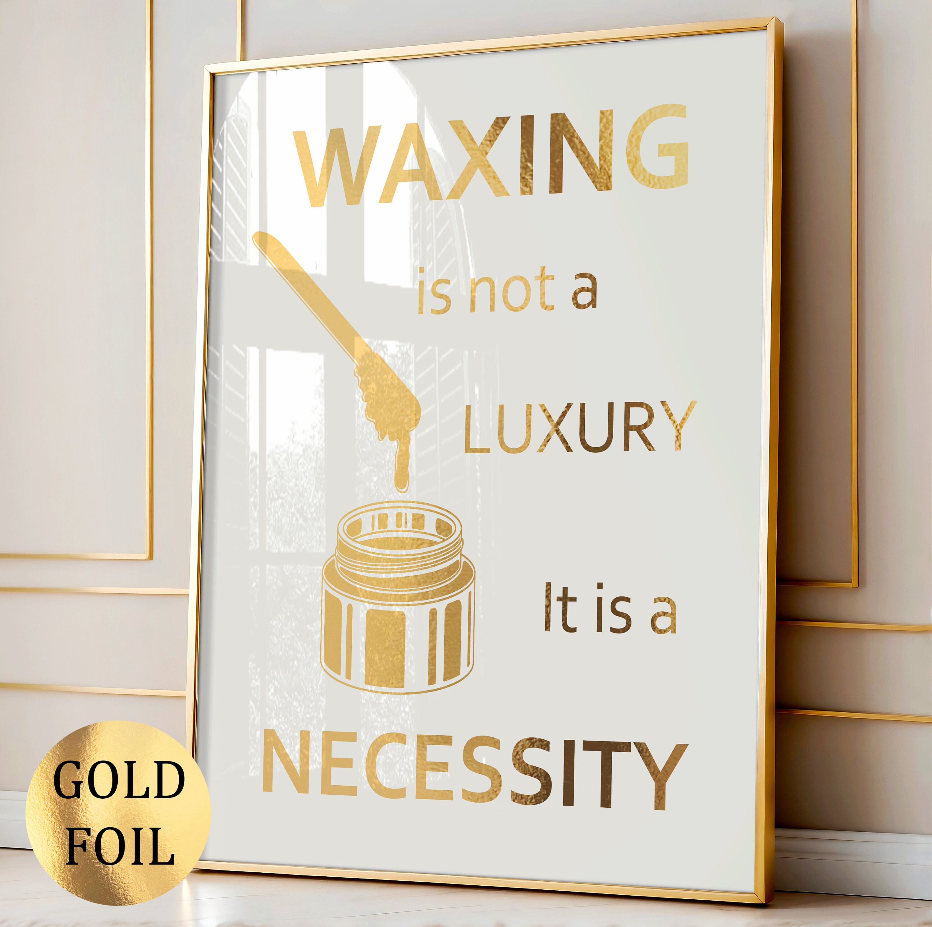 Set 6 Body Wax Poster Beauty Art Waxing Procedures Poster Wax Salon ...