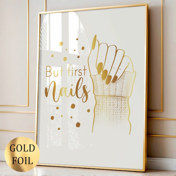 Nail Studio Decor - Etsy