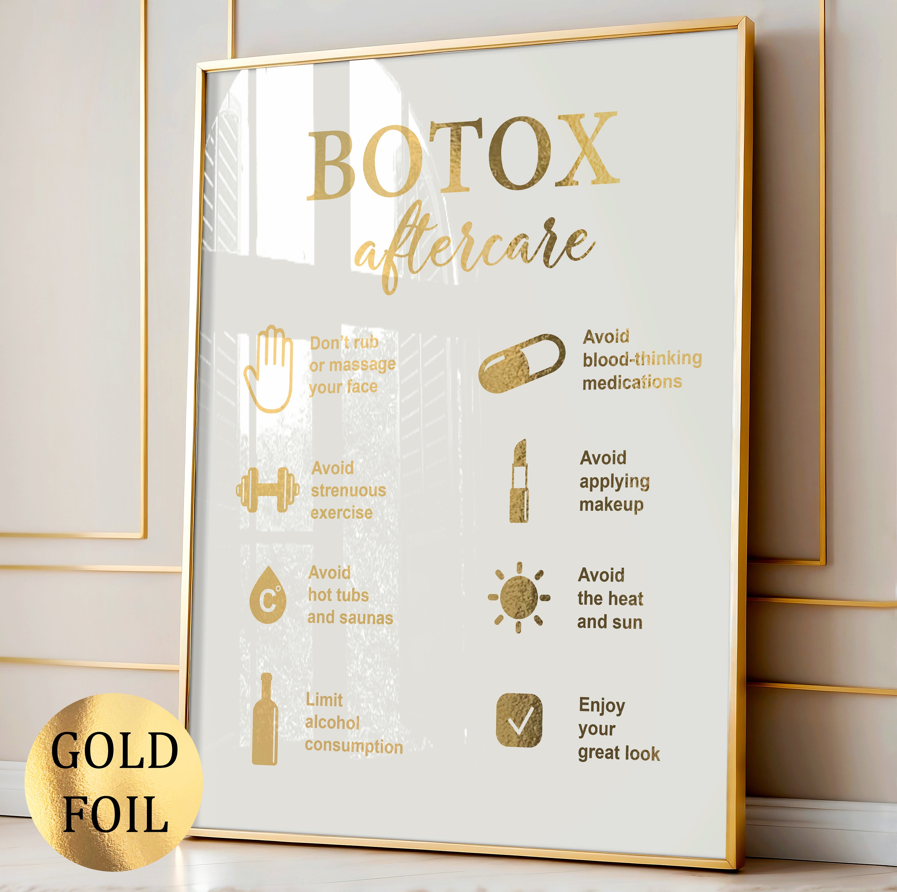 6 Botox Injection Posters Beauty Treatment Art Dermal Filler Poster ...