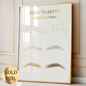 6 Microblading Eyebrows Art Permanent Makeup Eyebrow Microshading ...