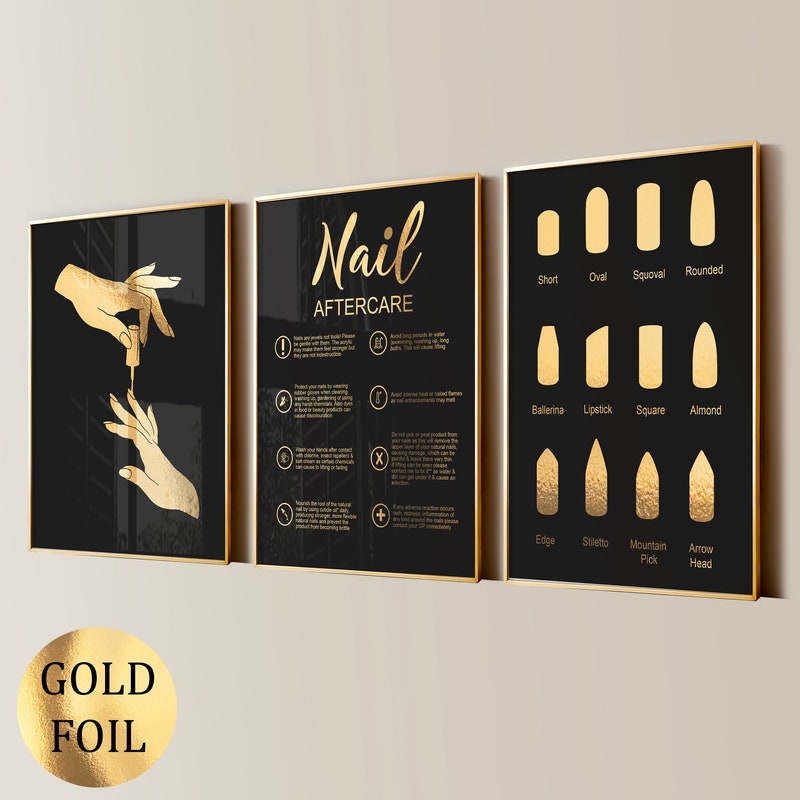 Nail Wall Art - Etsy