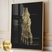 6 Gold Foot Anatomy Posters Skeletal System Print Orthopedic Art Foot ...