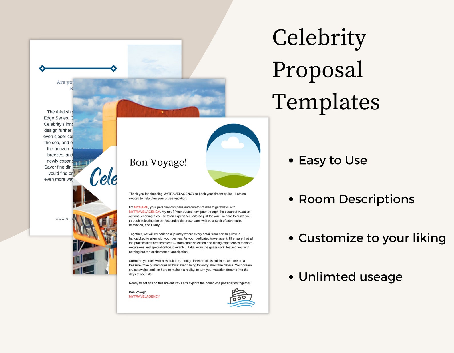 Celebrity Eclipse Proposal Template - Etsy