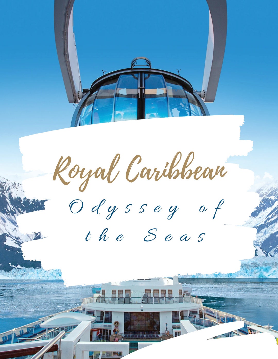 Royal Caribbean Odyssey Proposal Template - Etsy