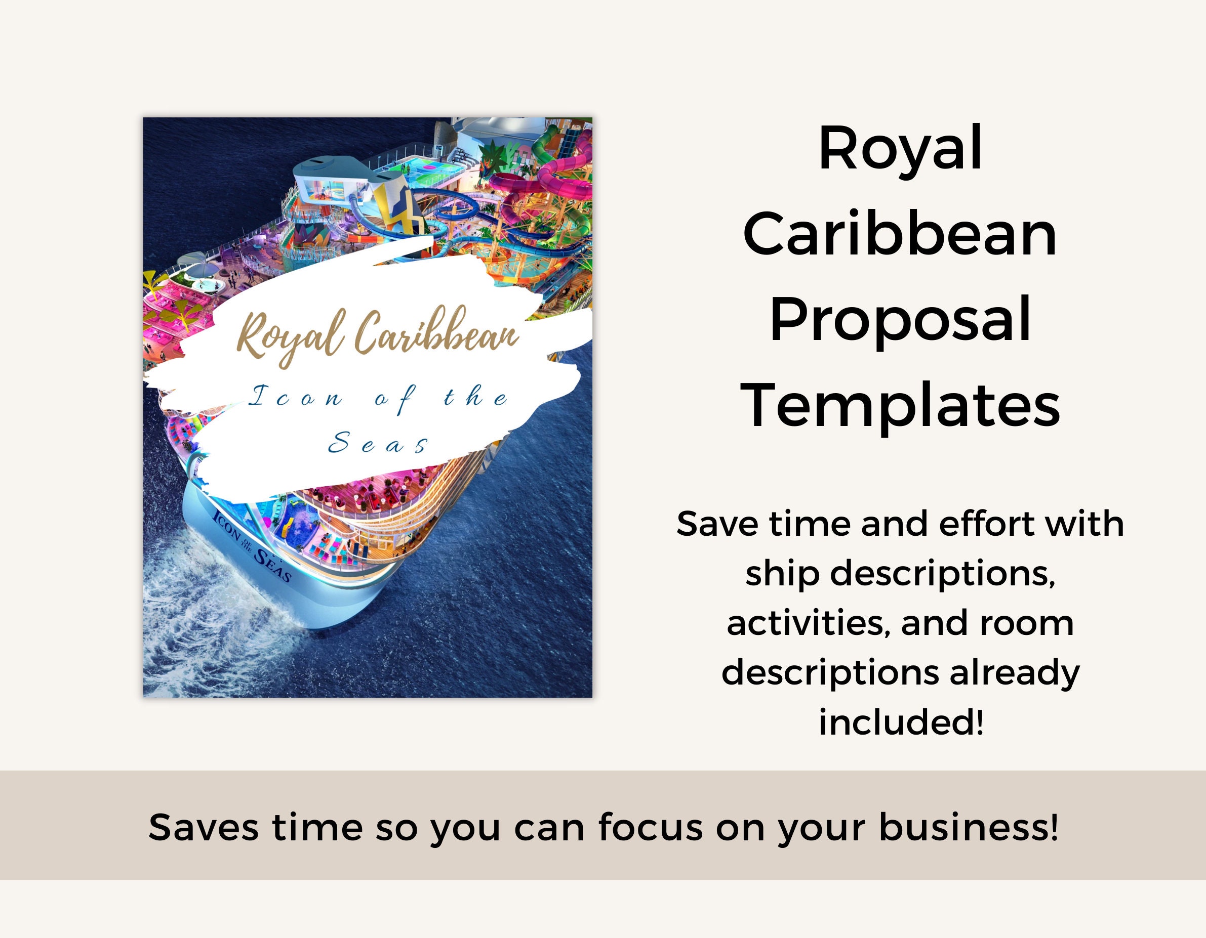 Royal Caribbean Utopia Proposal Template - Etsy