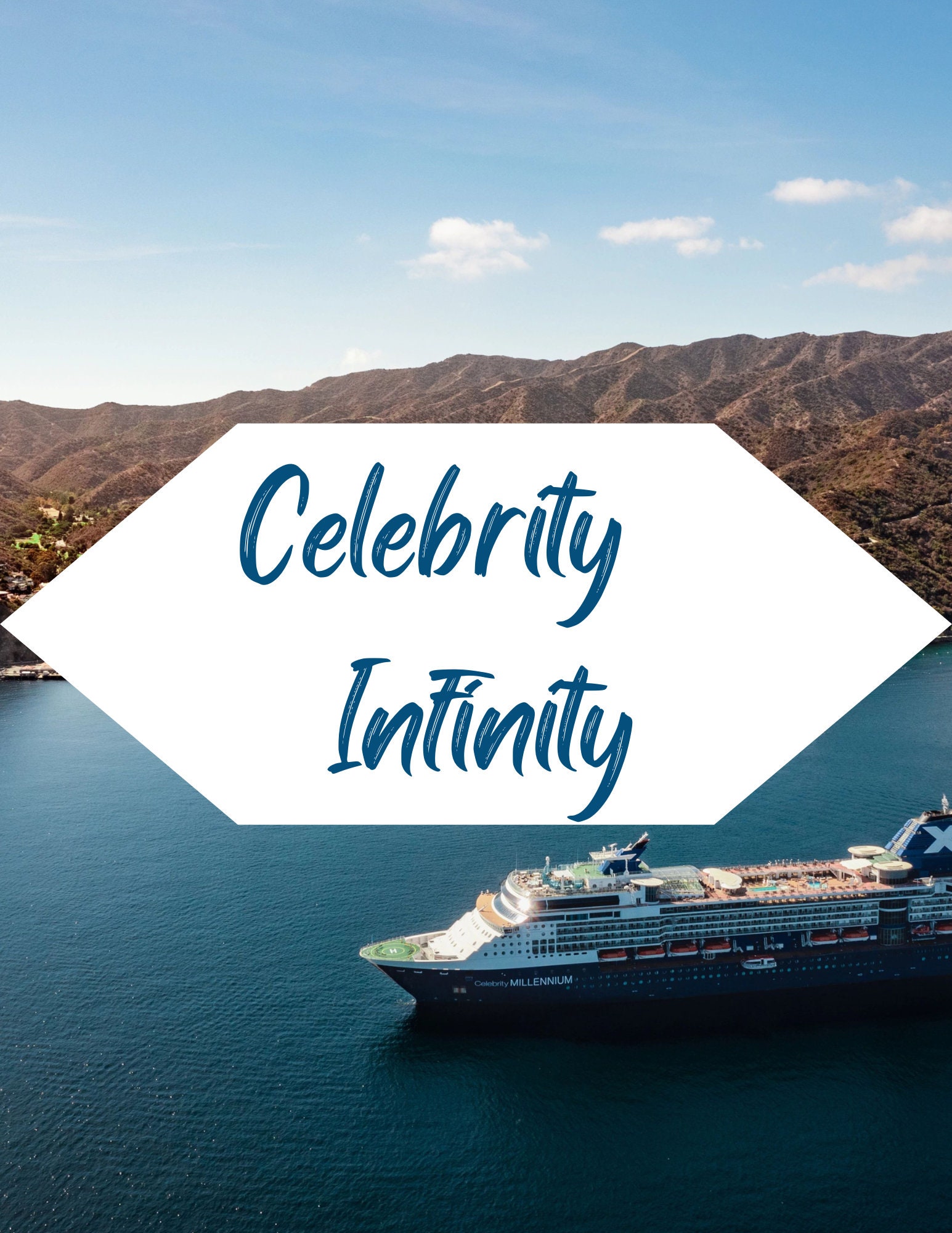 Celebrity Infinity Proposal Template - Etsy