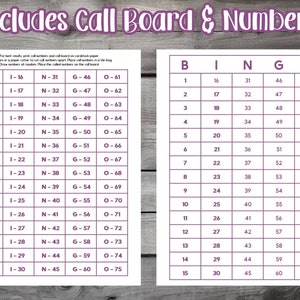 20 Berry Unique Printable Bingo Cards, Family Friendly Digital Download ...