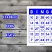 20 Blue Unique Printable Bingo Cards, Family Friendly Digital Download ...