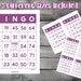 20 Berry Unique Printable Bingo Cards, Family Friendly Digital Download ...