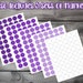 20 Purple Unique Printable Bingo Cards, Family Friendly Digital ...