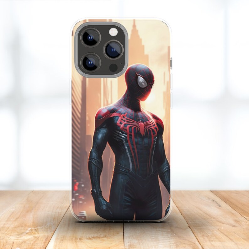 Miles Morales Phone Case Superhero Phone Case Protective - Etsy UK