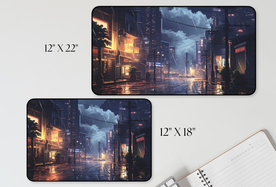 Deskmat Anime Desk Mat Anime Mousepad Desk Mat Aesthetic Cute Desk Mat ...