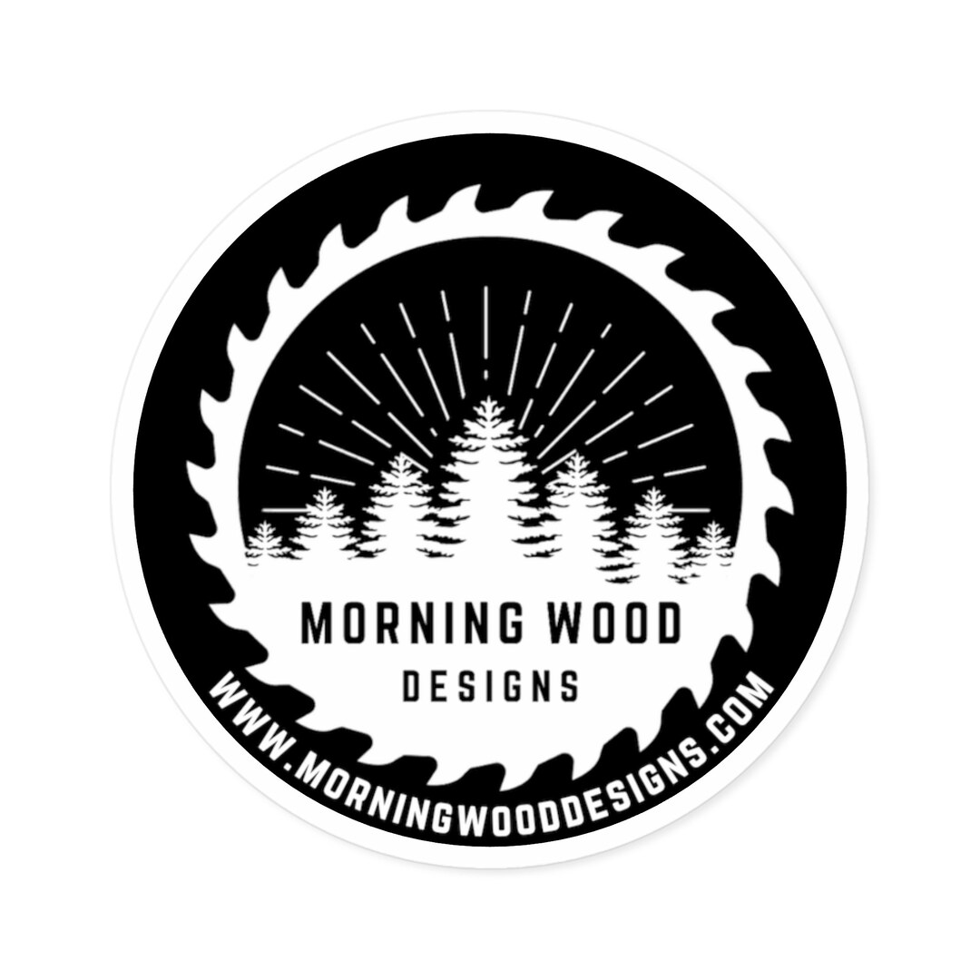 Saw Logo Black Background Round Stickers, Indooroutdoor - Etsy