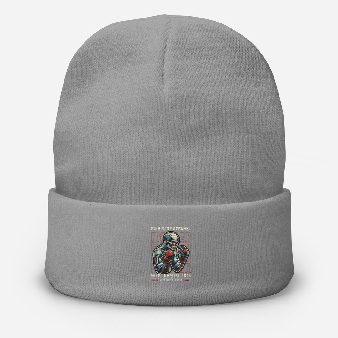 Sporty, Stylish, Unisex, MMA, UFC, Muay Thai, Boxing Beanie, Gift for ...