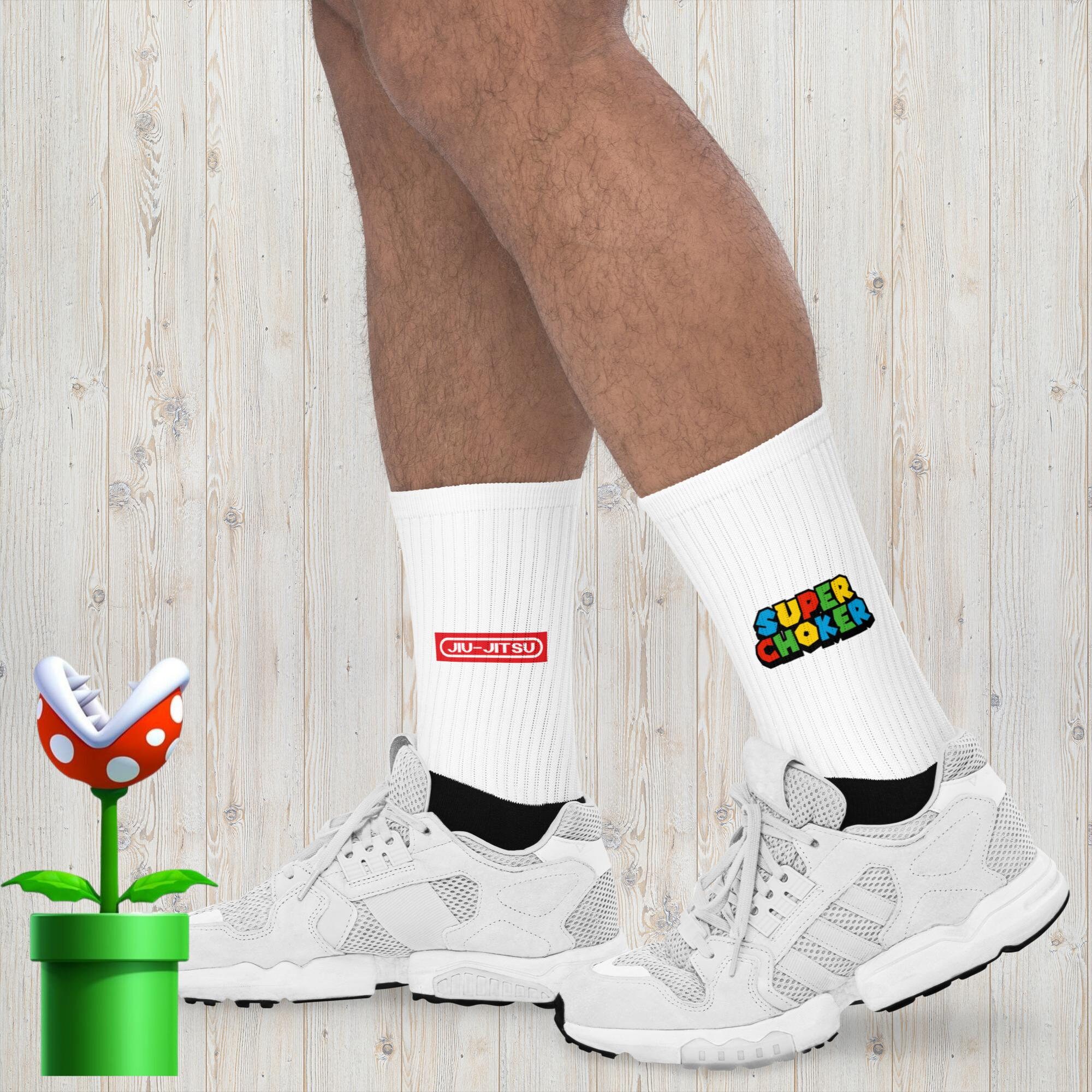 Sporty Relaxed Funny Super Mario Bros Grappling MMA UFC BJJ Jiu-jitsu ...