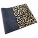 Vibrant Leopard Pattern Printed Area Rug; Machine Washable, Eco ...