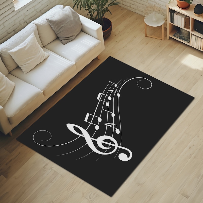 Musical Note Carpet - Etsy