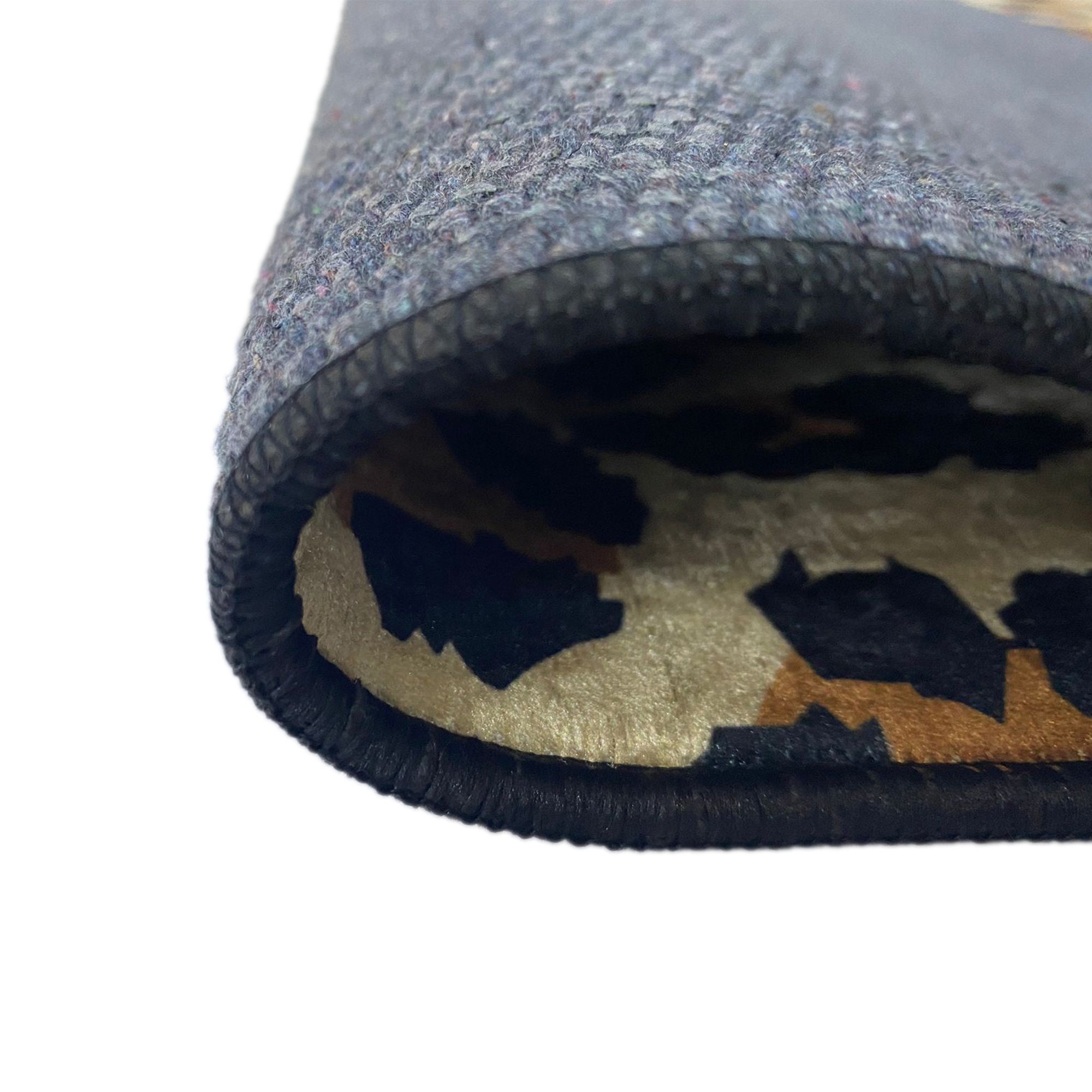 Vibrant Leopard Pattern Printed Area Rug Machine Washable, Eco-friendly ...