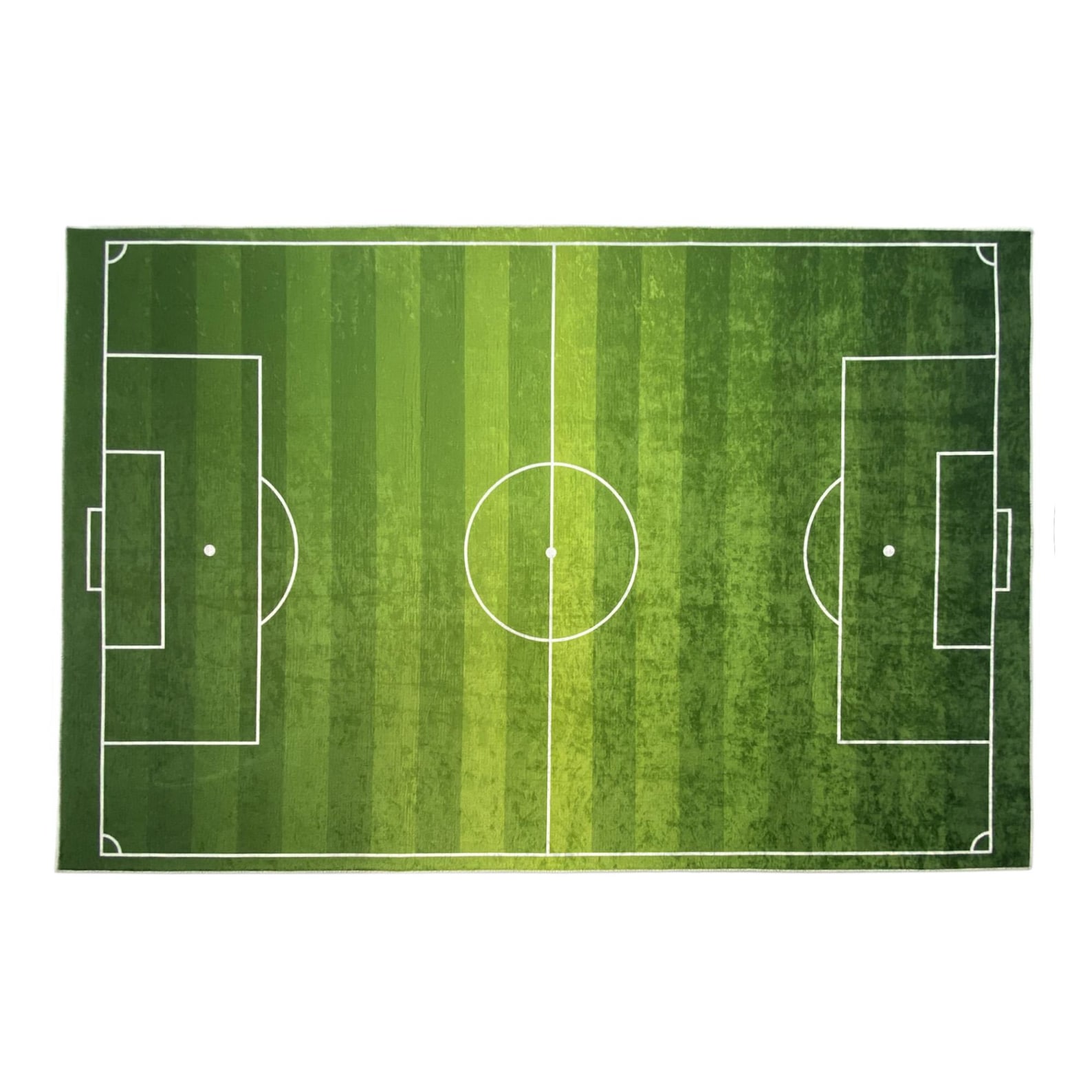 Vibrant Soccer Field Rug, Machine Washable Football Carpet - Etsy