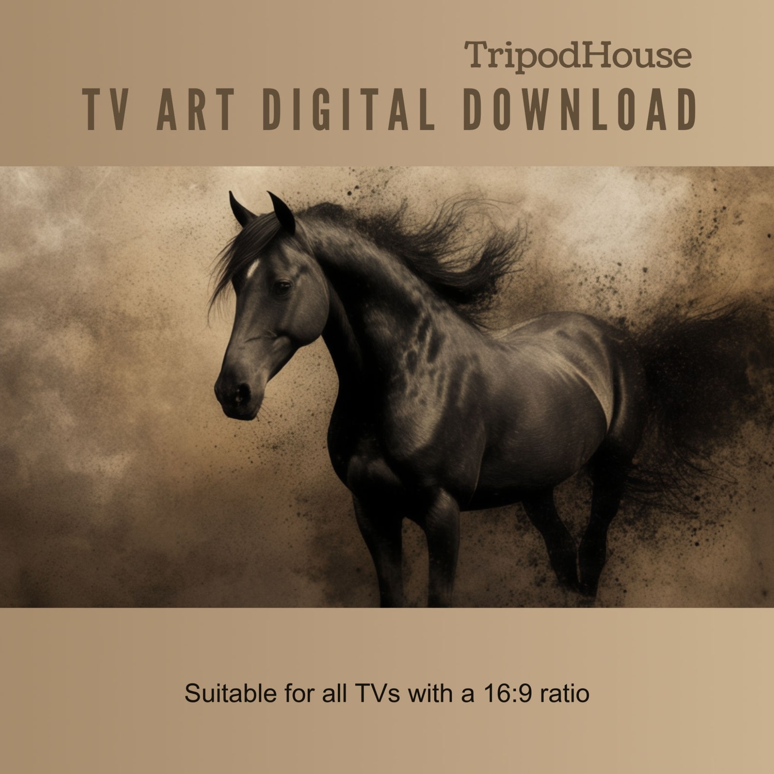 Frame TV Art Digital Download Donkeys in a Field Rustic Farmhouse Art ...