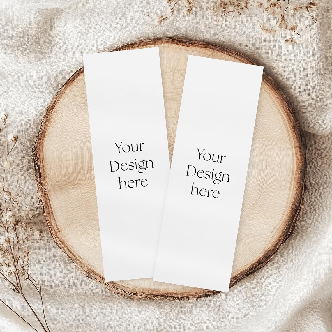 2x6 Photo Strip Mockup PSD, Double Photo Booth Card Canva Mockup, Photo ...