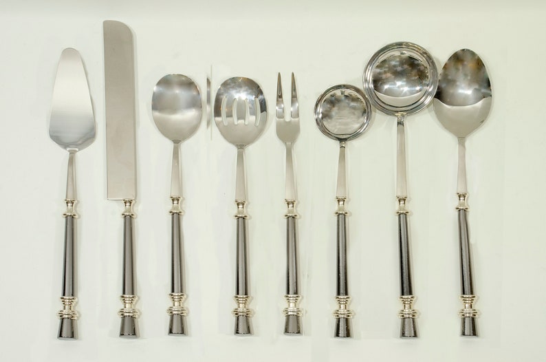 Elevate Your Dining Experience With Our 8-piece Utensil Set in Gold and ...