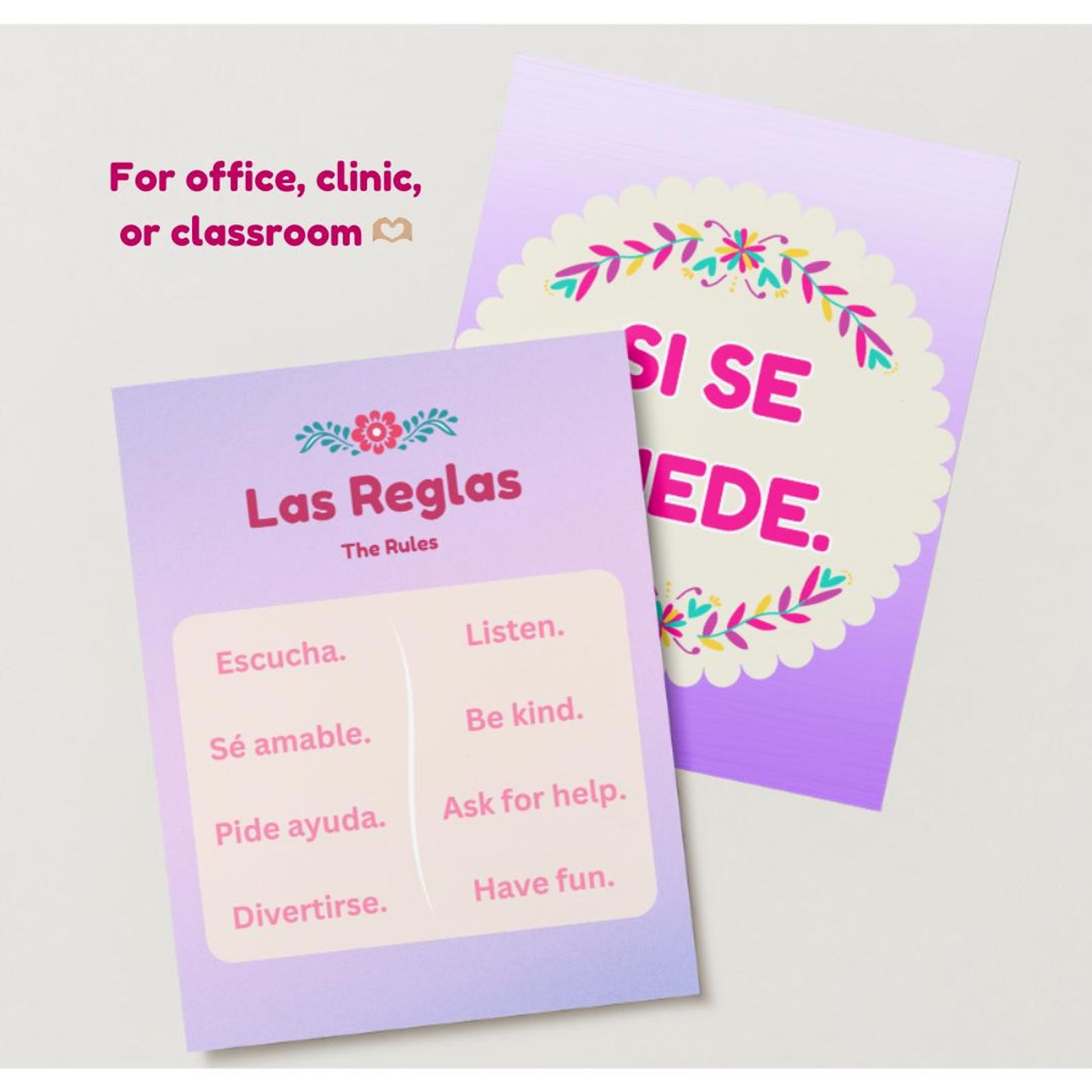 Occupational Therapy Posters for Classroom, Office, and Clinic Latinx ...