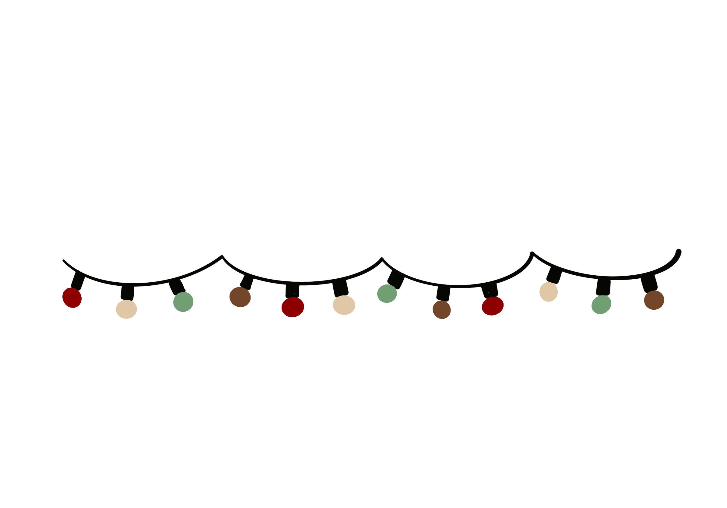 Fairy Lights Svg,png,jpg,light Strings,christmaslights Svg,string,party ...