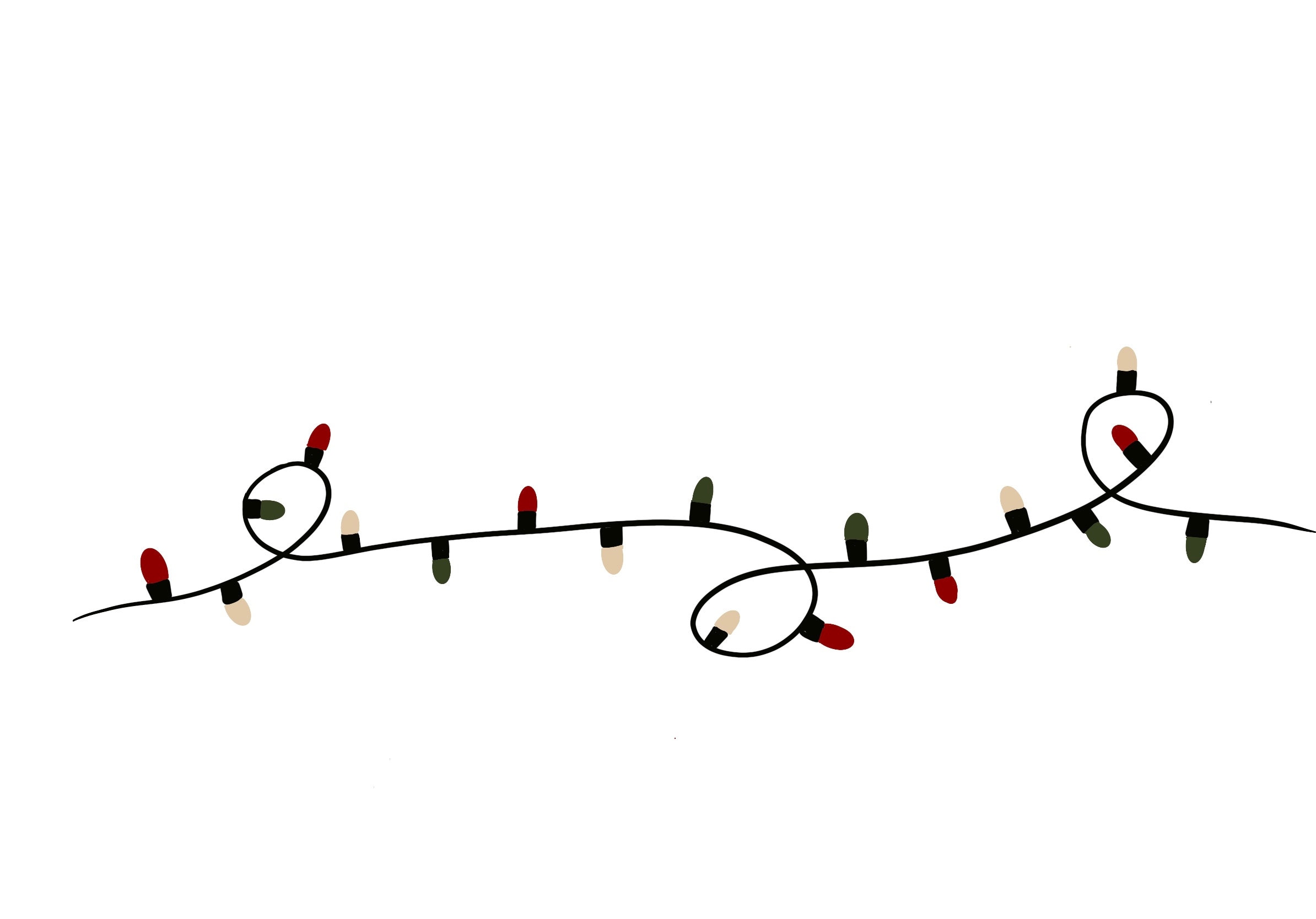 Fairy Lights Svg,png,jpg,light Strings,christmaslights Svg,string,party ...