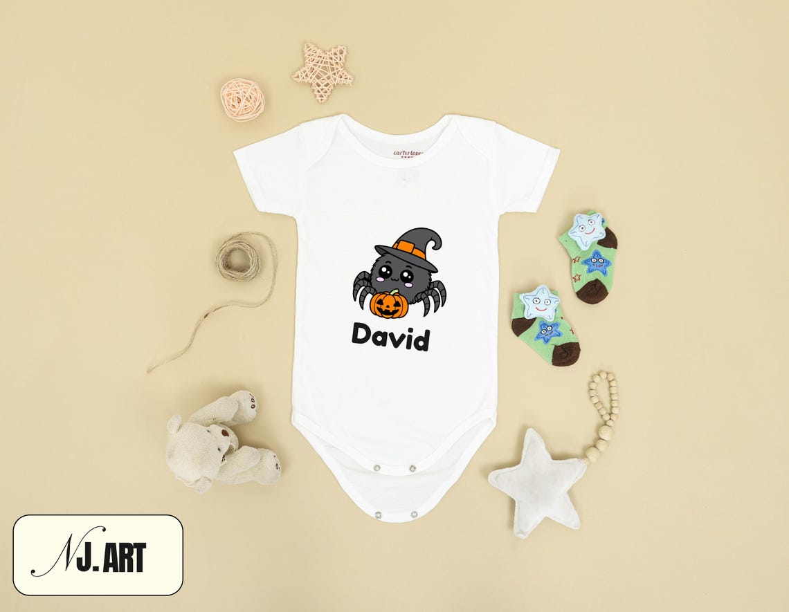 Halloween Spider SVG PNG DXF – Cute Layered Spider With Pumpkin, Witch ...