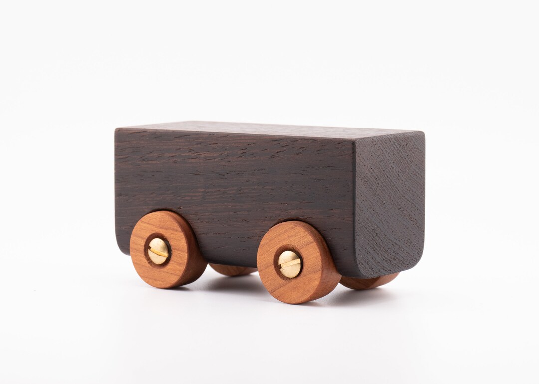 Handcrafted Wooden Toy Car With Minimalist Design for Kids’ Play or ...