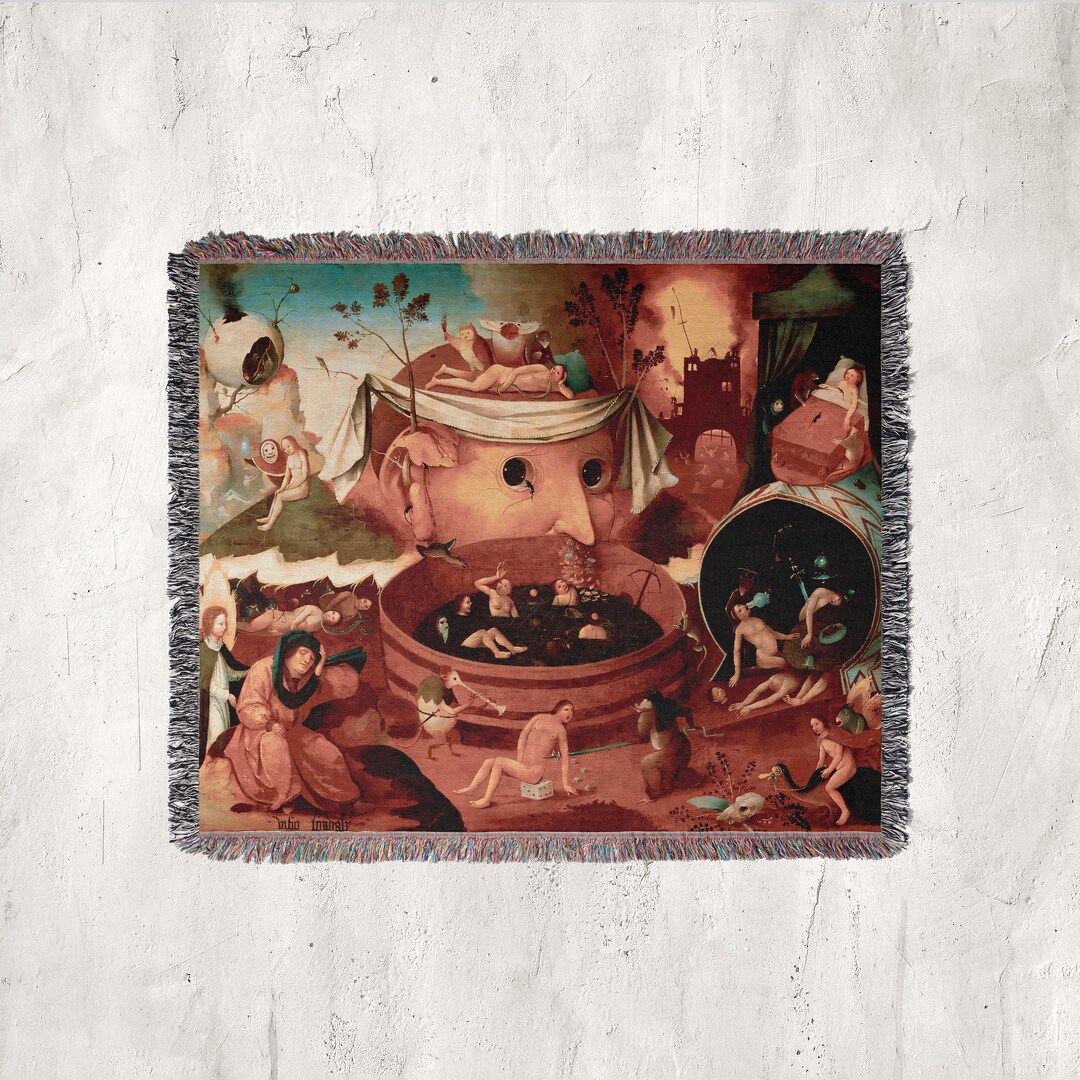 Tondal's Vision, Hieronymus Bosch | Medieval Tapestry, Wall Tapestry ...