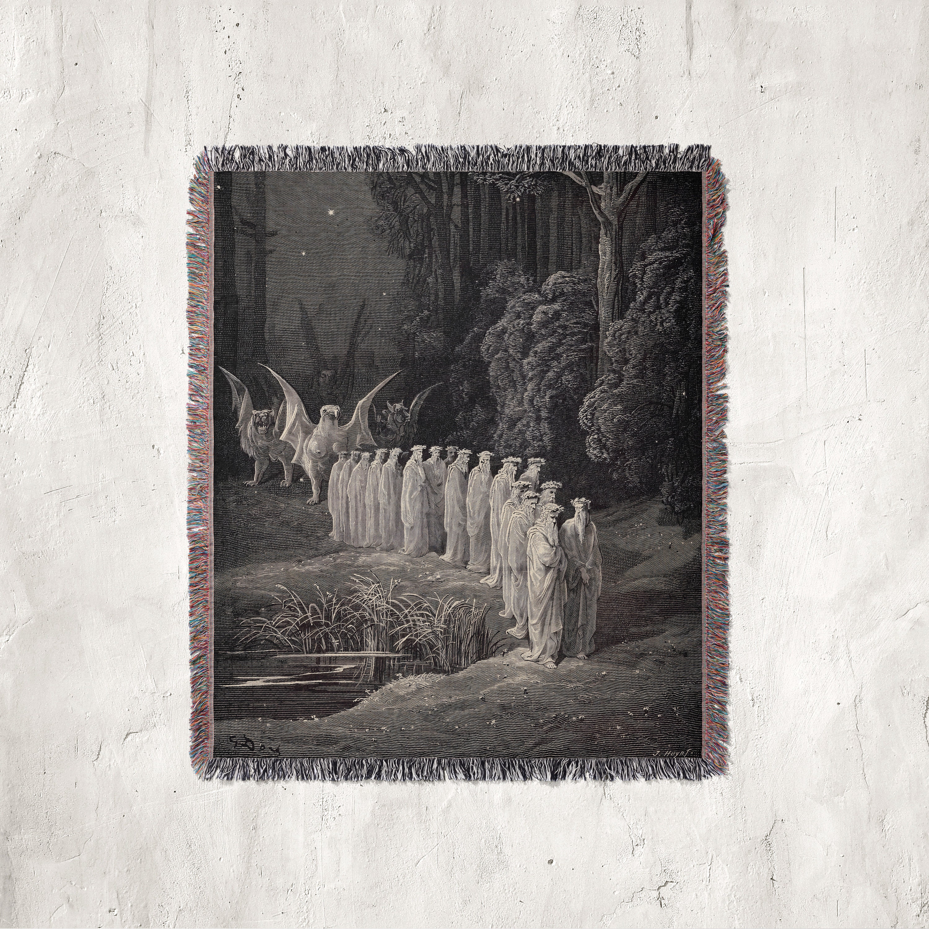 Canto 29, 24 Elders or the Apocalypse, Gustave Dore | Medieval Tapestry ...