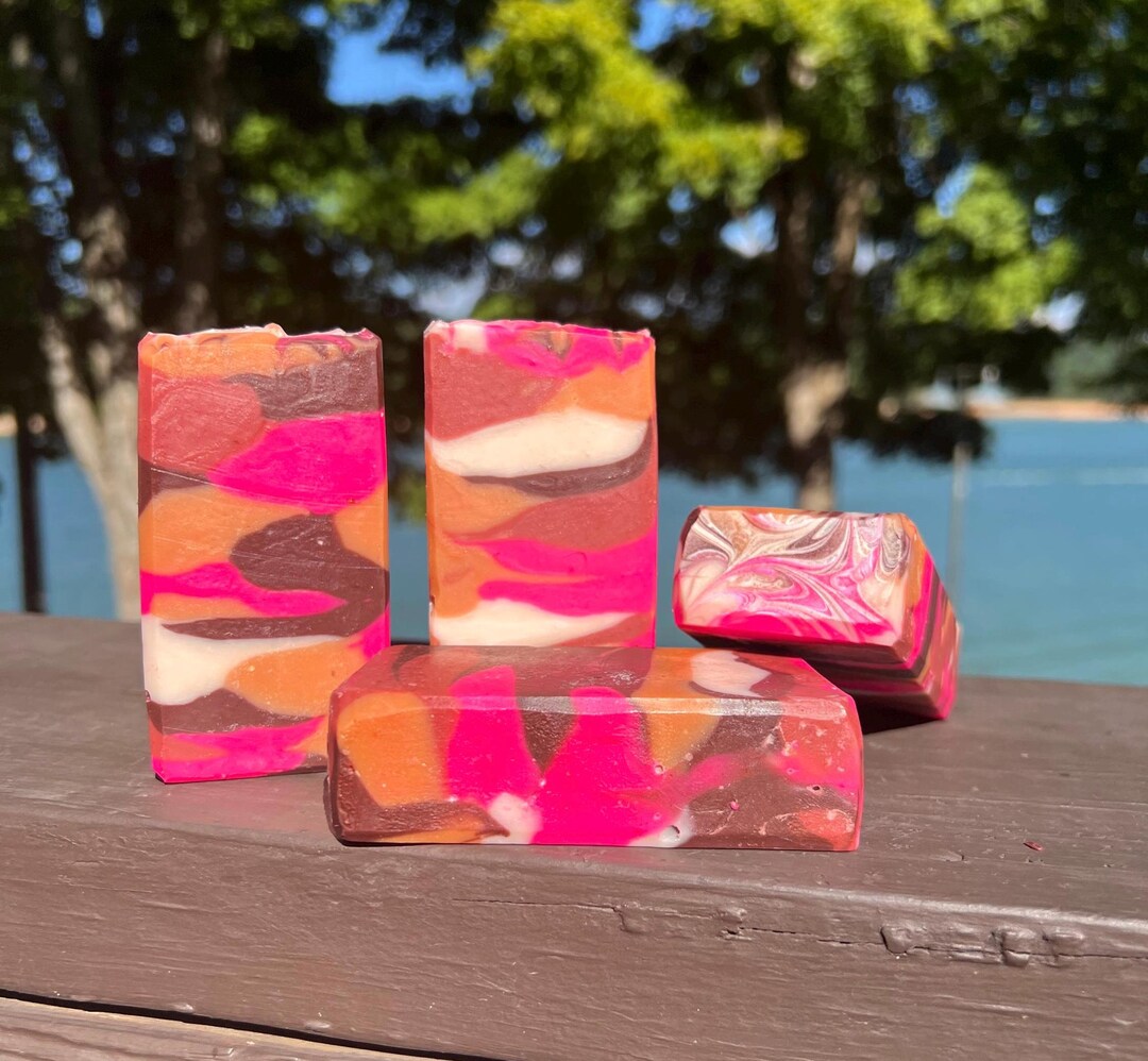 Miss Camo Bar Soap Coconut Milk Gifts for Her Homemade Bar Soap olive ...